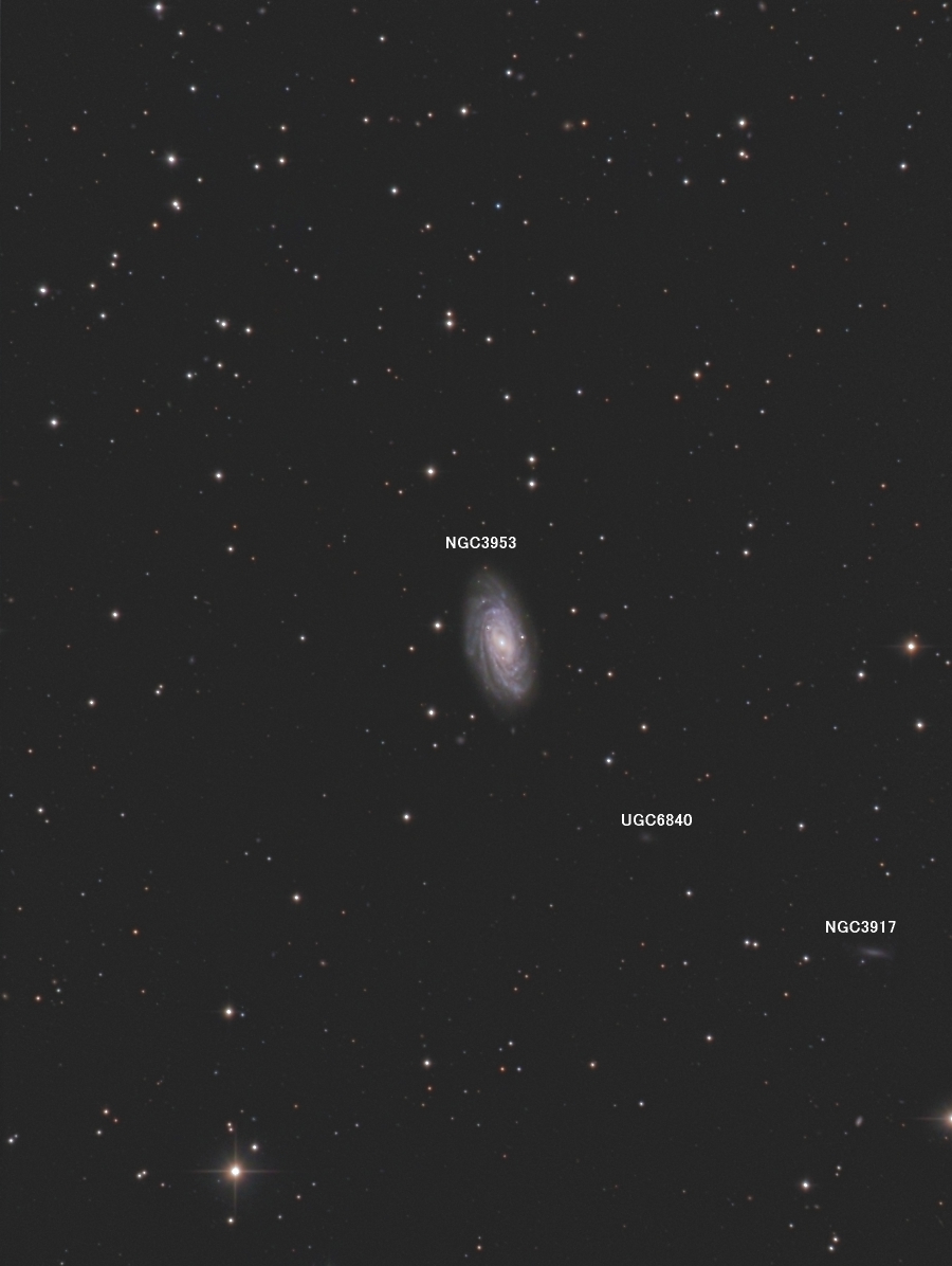 NGC3953 2012/03/25 [宇宙(そら)のキャンバス]