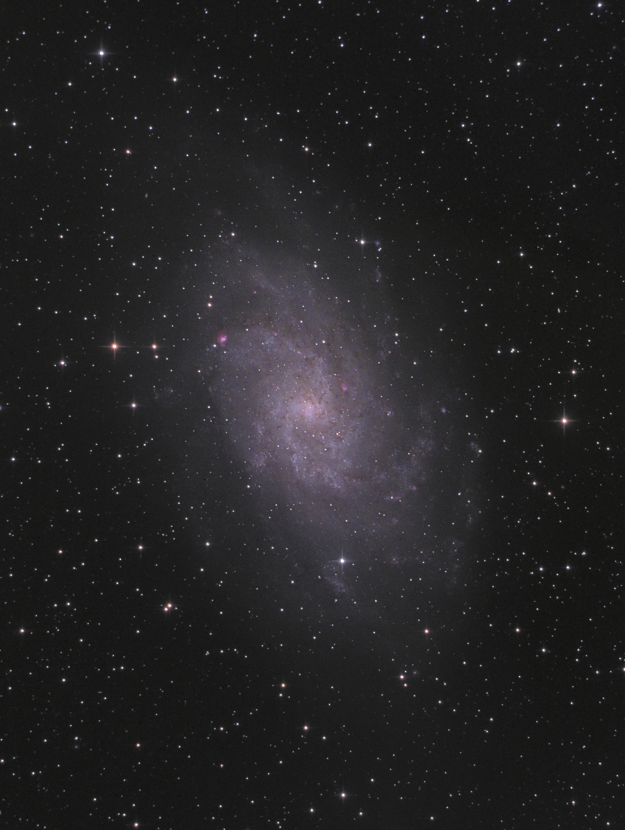 M33 (NGC598) さんかく座銀河 2011/08/09 [宇宙(そら)のキャンバス]
